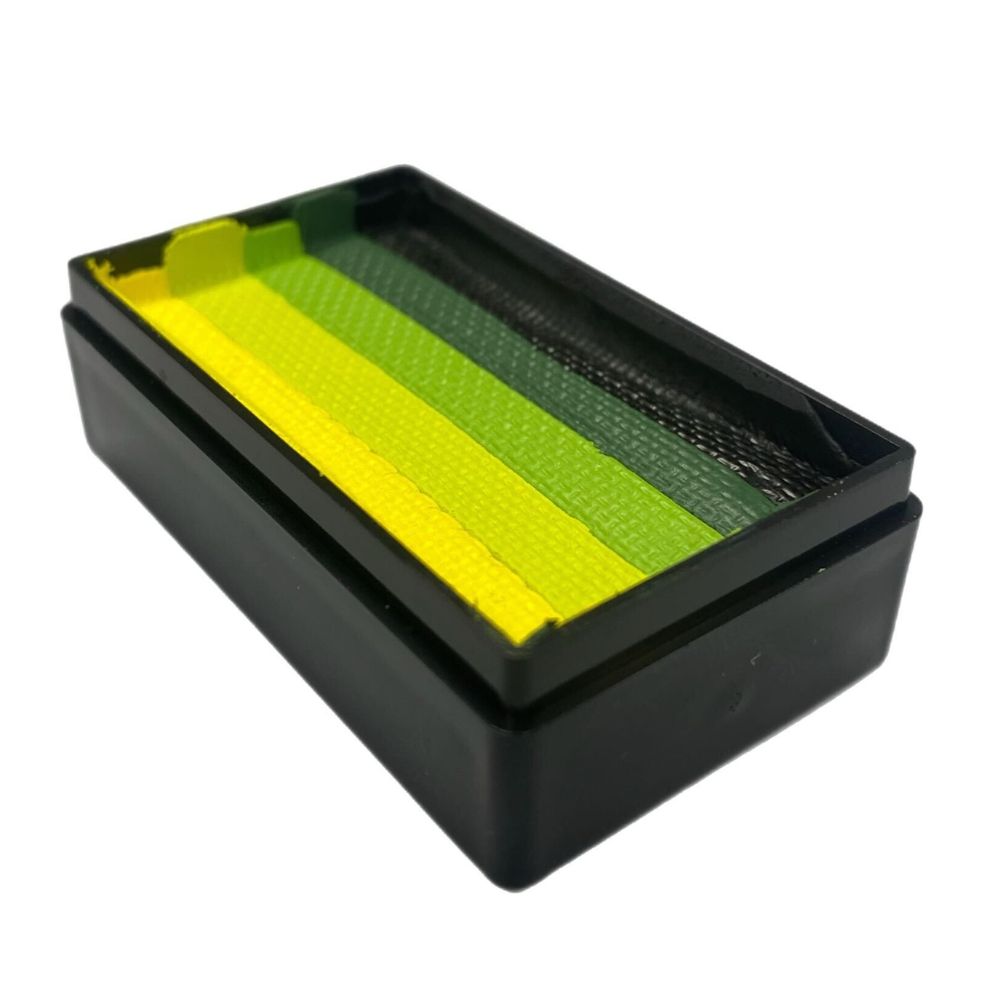 Cameleon Face Paint ColorBlock / Rainbow Cake - Ugly Duckling — Jest ...