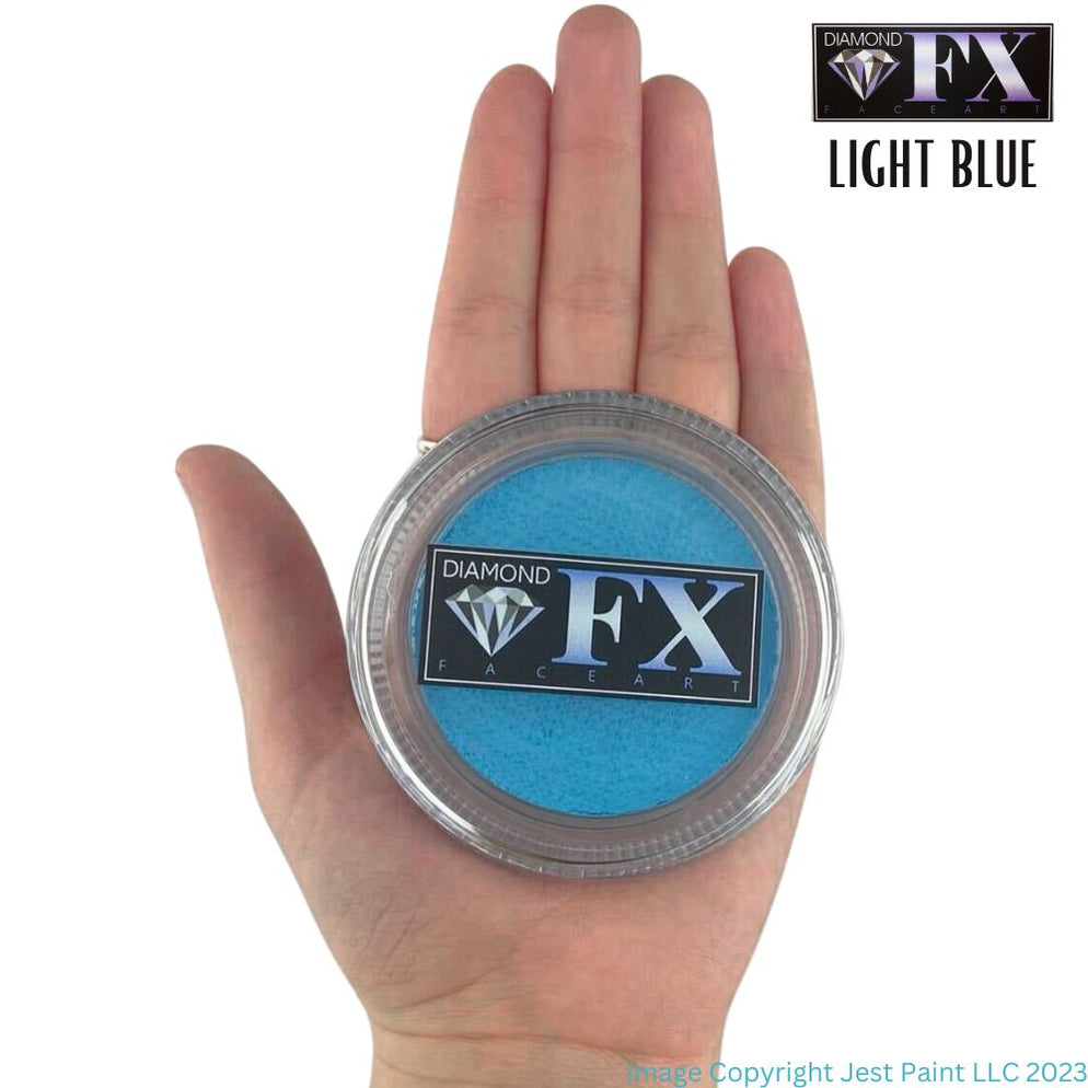 Diamond FX Face Paint Essential - Light Blue 30gr — Jest Paint - Face ...