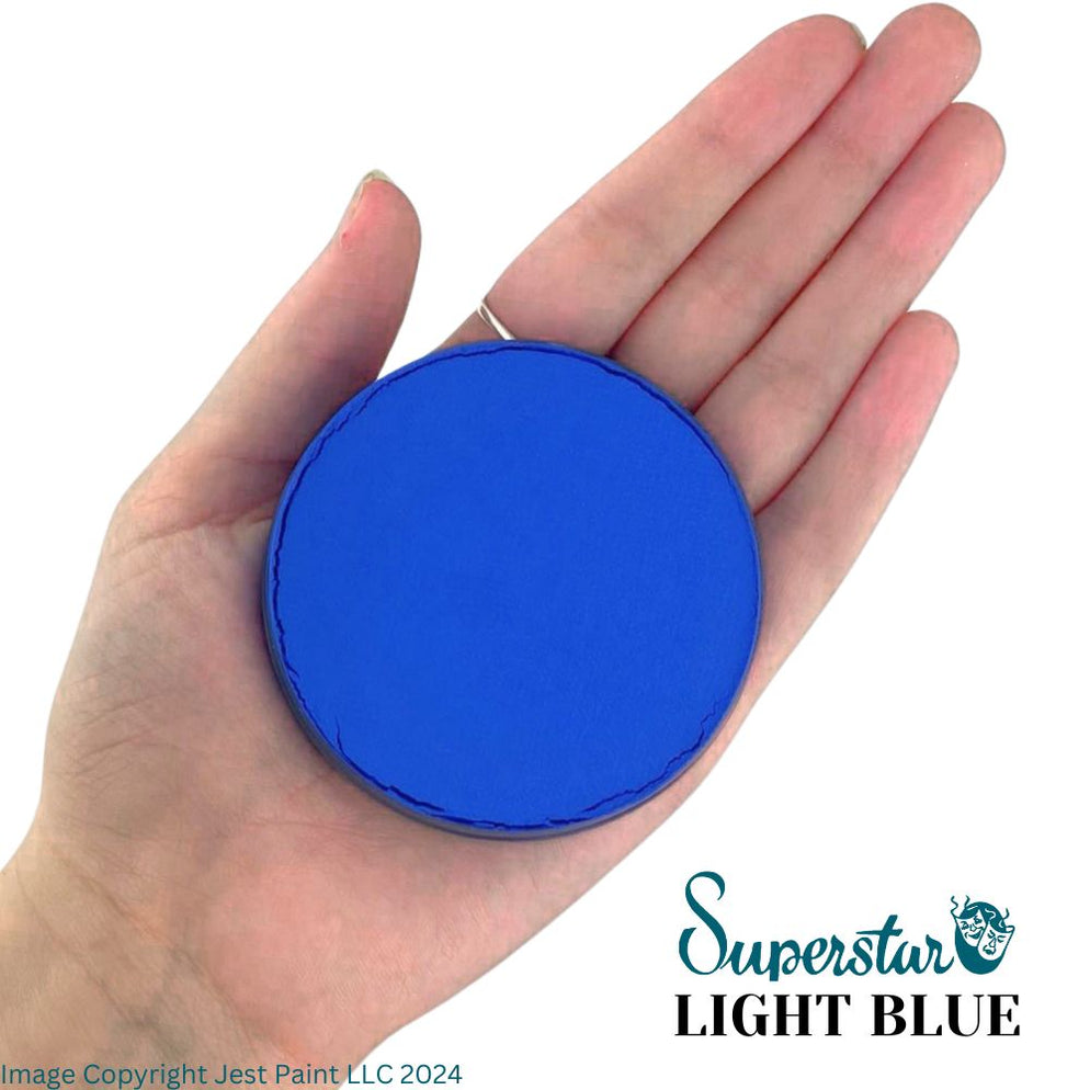 Superstar Face Paint | Light Blue 112 - 45gr — Jest Paint - Face Paint ...