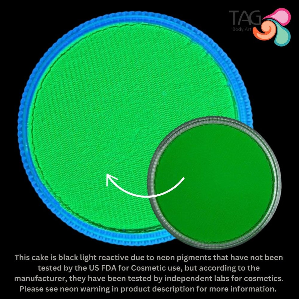 TAG Paint - Neon Green 32gr (SFX - Non Cosmetic) — Jest Paint - Face ...