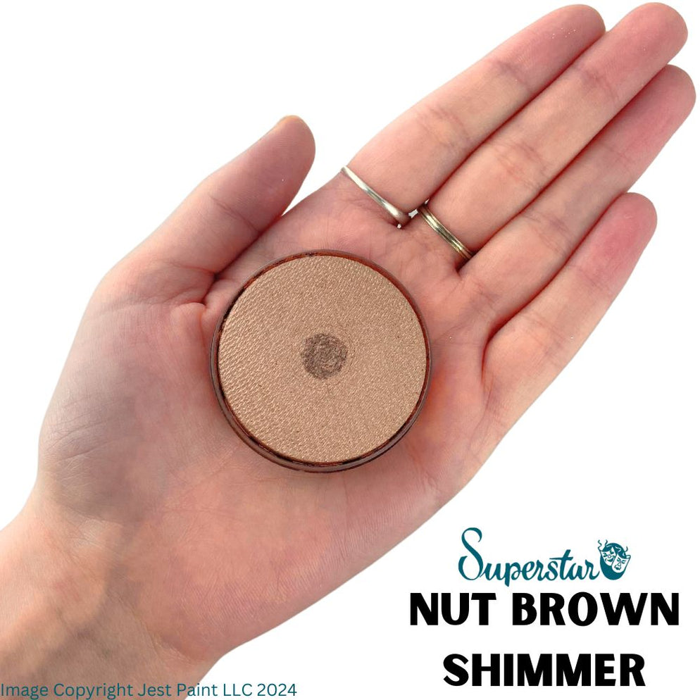 Superstar Face Paint | Nut Brown Shimmer 131 - 16gr — Jest Paint - Face ...