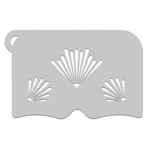 Ooh! Face Painting Stencil | Crystal Princess Mask (K25) — Jest Paint ...