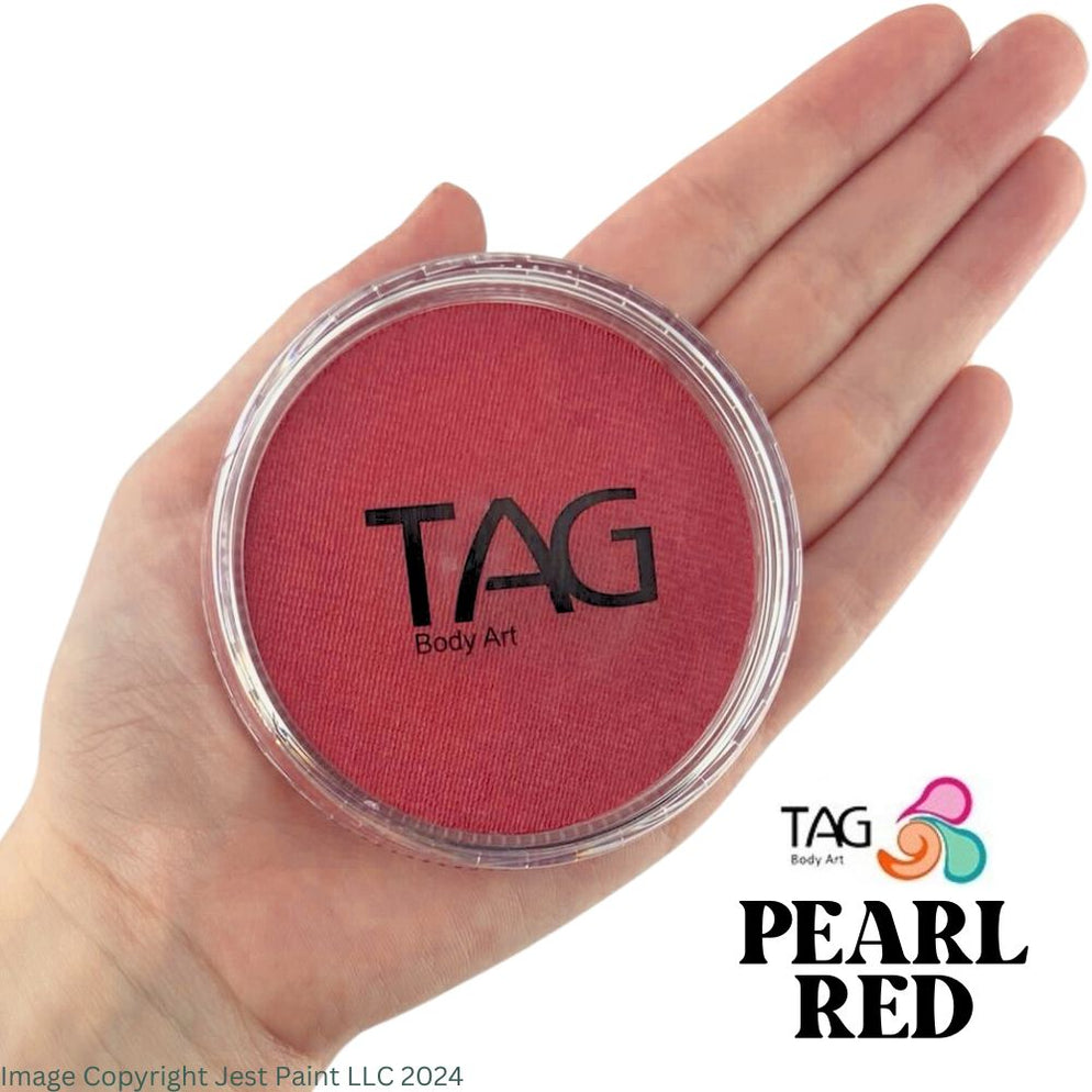 TAG Face Paint - Pearl Red 32g — Jest Paint - Face Paint Store