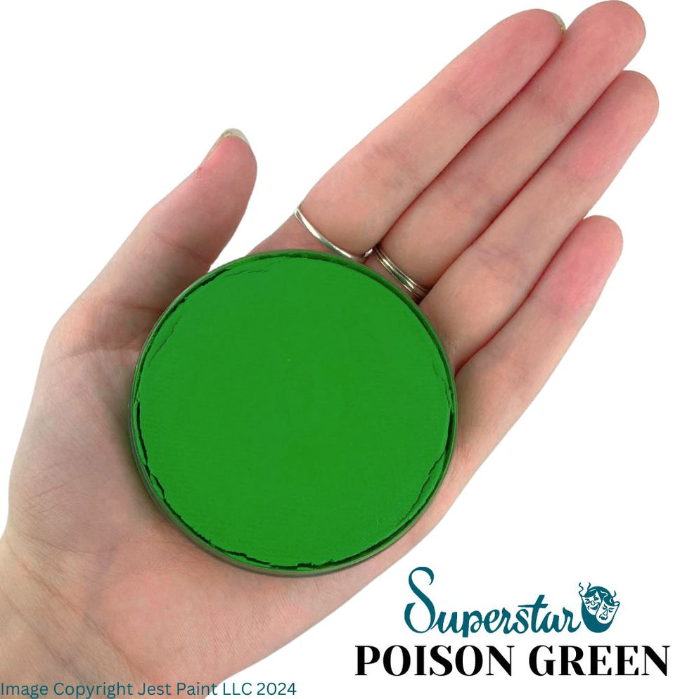 Superstar Face Paint | Poison Green 210 - 45gr — Jest Paint - Face ...
