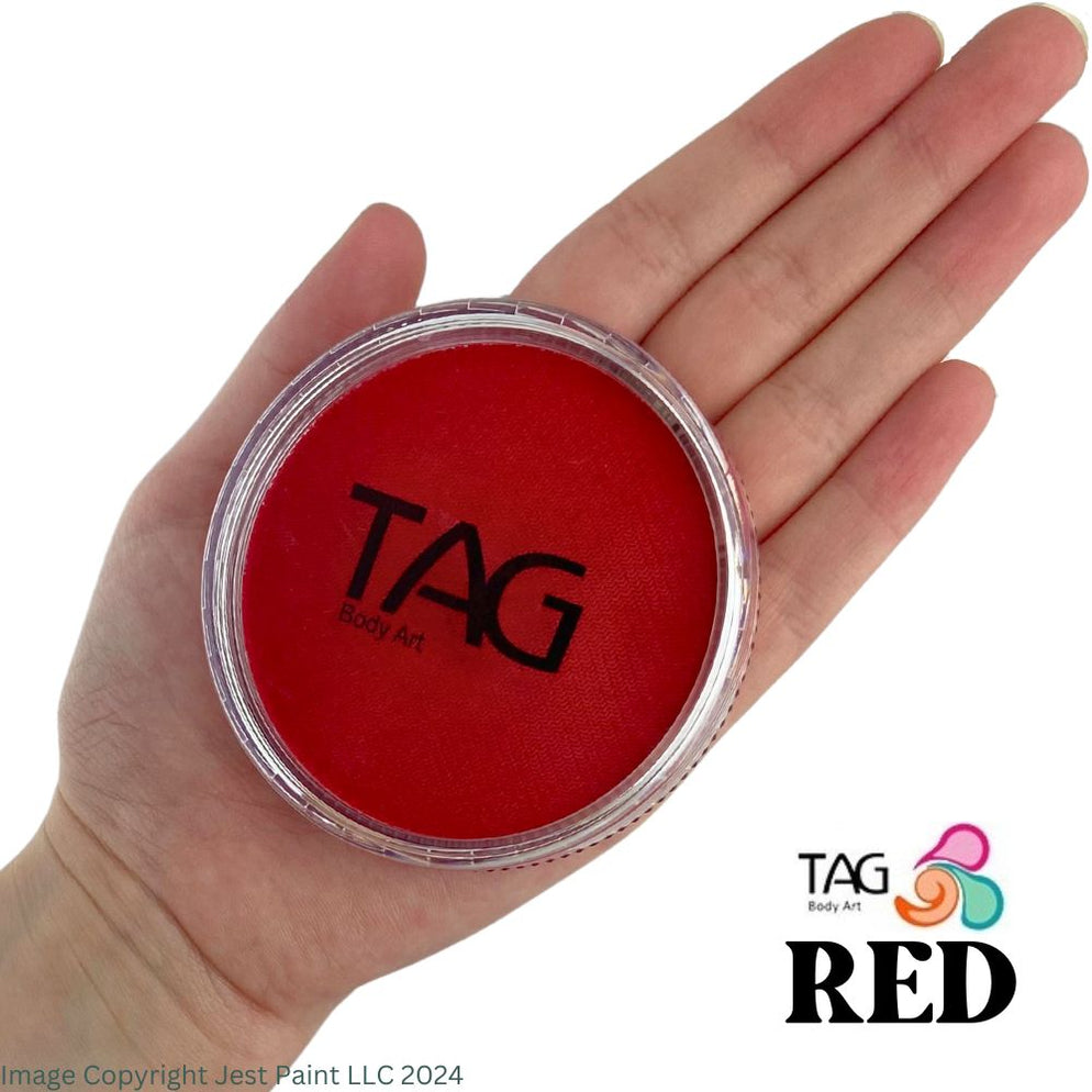 TAG Face Paint - Regular Red 32g — Jest Paint - Face Paint Store