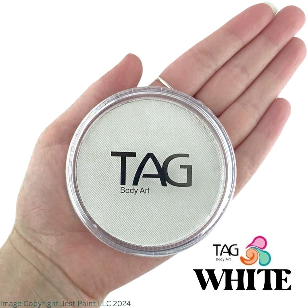 TAG Face Paint - White 32g — Jest Paint - Face Paint Store