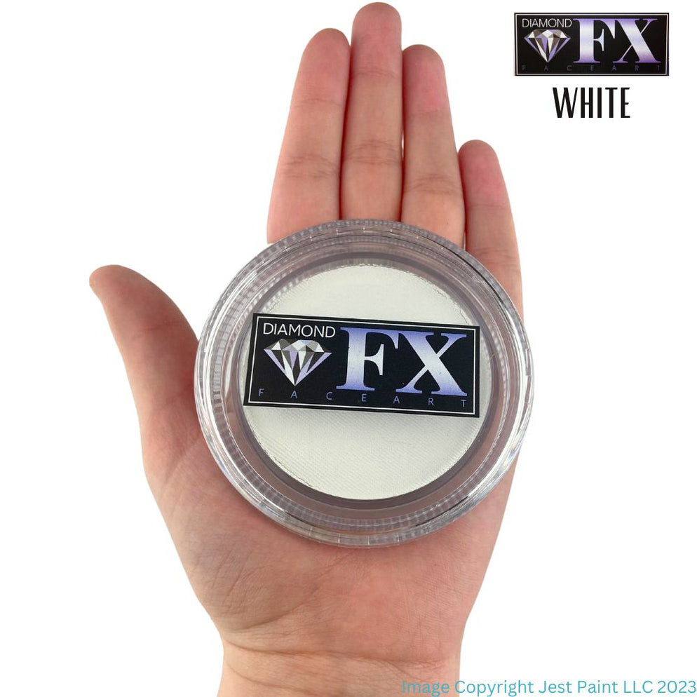 Diamond FX Face Paint Essential - White 30gr — Jest Paint - Face Paint ...