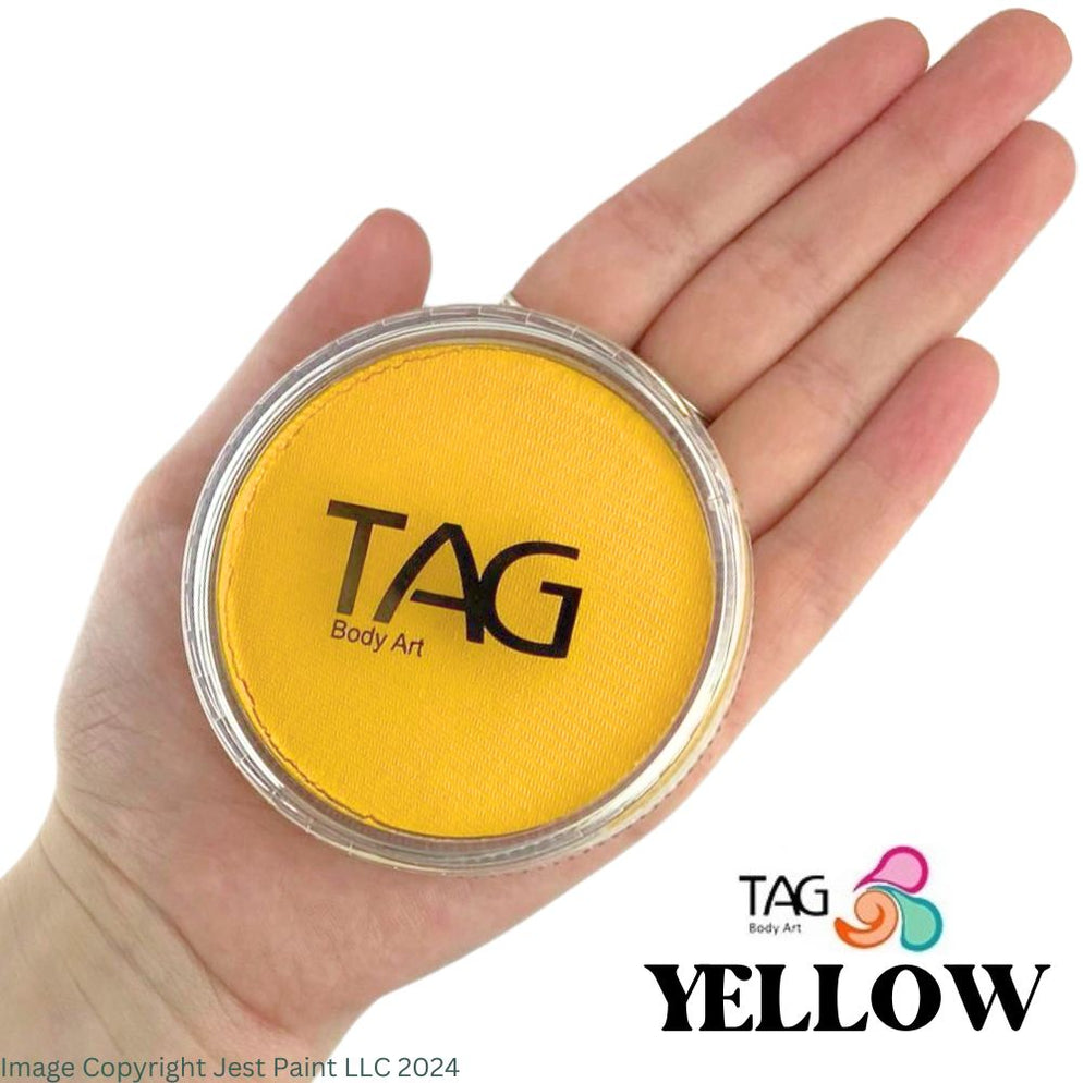 TAG Face Paint - Yellow 32gr — Jest Paint - Face Paint Store