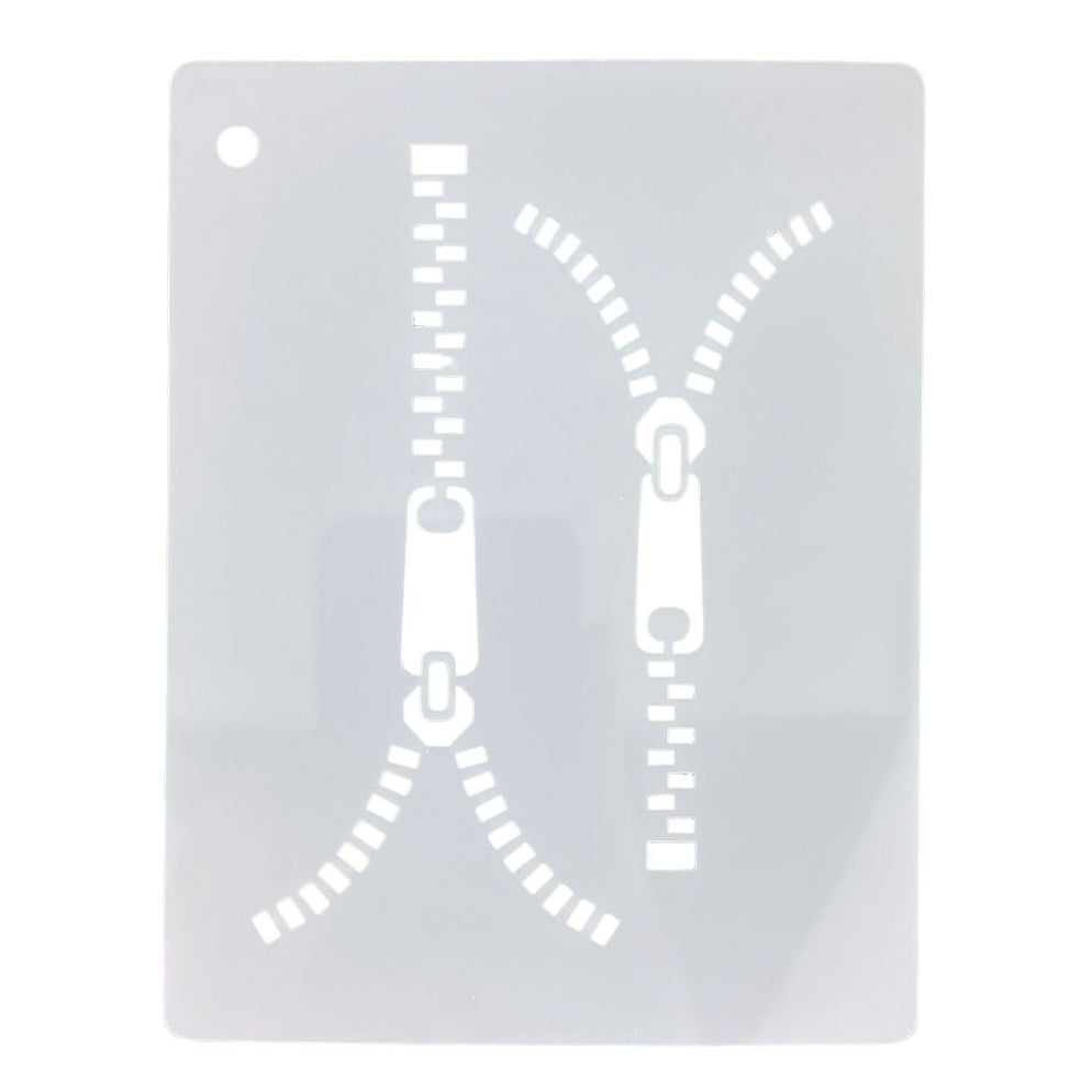 QUICKEZ Stencil - Zipper — Jest Paint - Face Paint Store