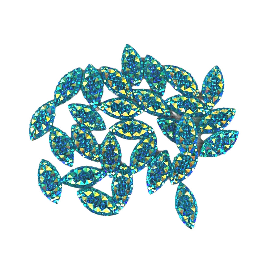 Jest Jewelz Face Painting Gems | Horse Eye Shape -Small Aquamarine Cry ...