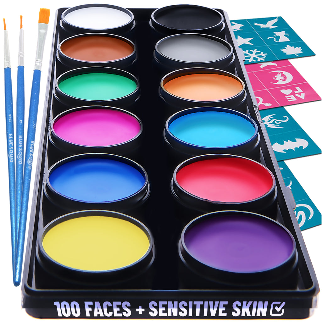 Blue Squid Kids' Face Paints — Jest Paint - Face Paint Store