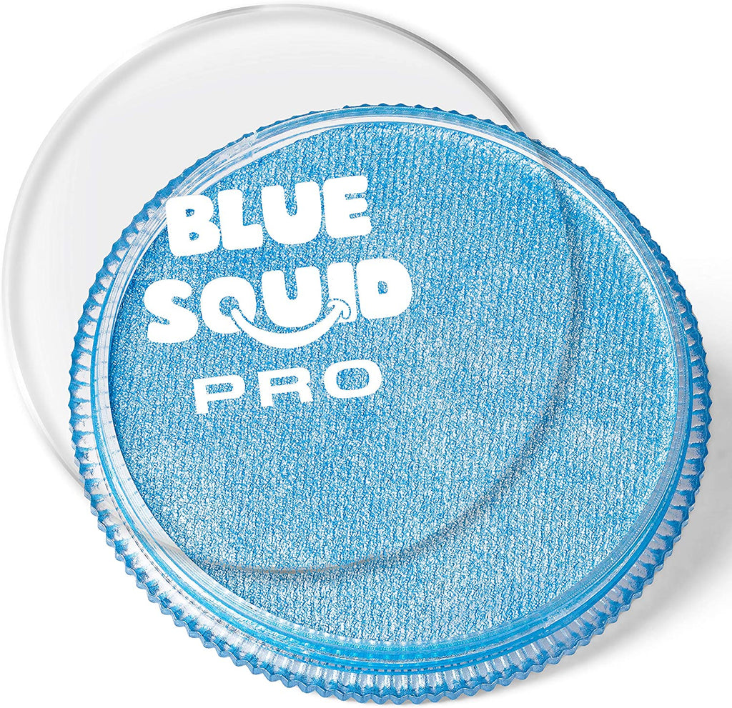 Blue Squid Face Paint - PRO Metallic Colors — Jest Paint - Face Paint Store