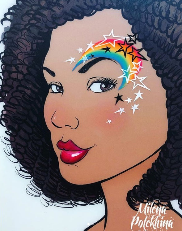 Comic - Face Painting Stencils — Jest Paint - Face Paint Store