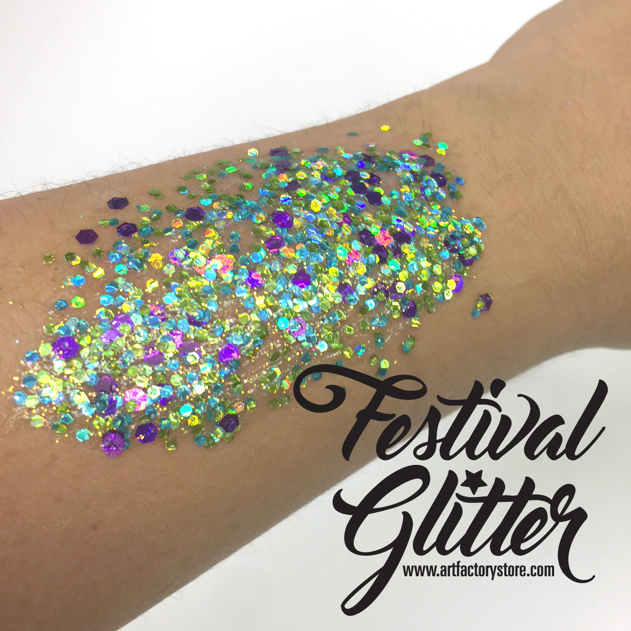 Festival Glitter Chunky Face Glitter Gels by the Art Factory — Jest ...