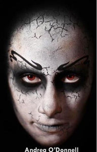 Bad Ass Mini 1016 - Face Painting Stencil - Cracks — Jest Paint - Face ...