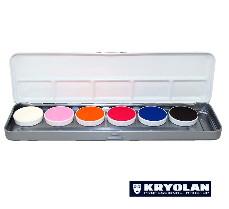 Kryolan Face Painting Palettes — Jest Paint - Face Paint Store