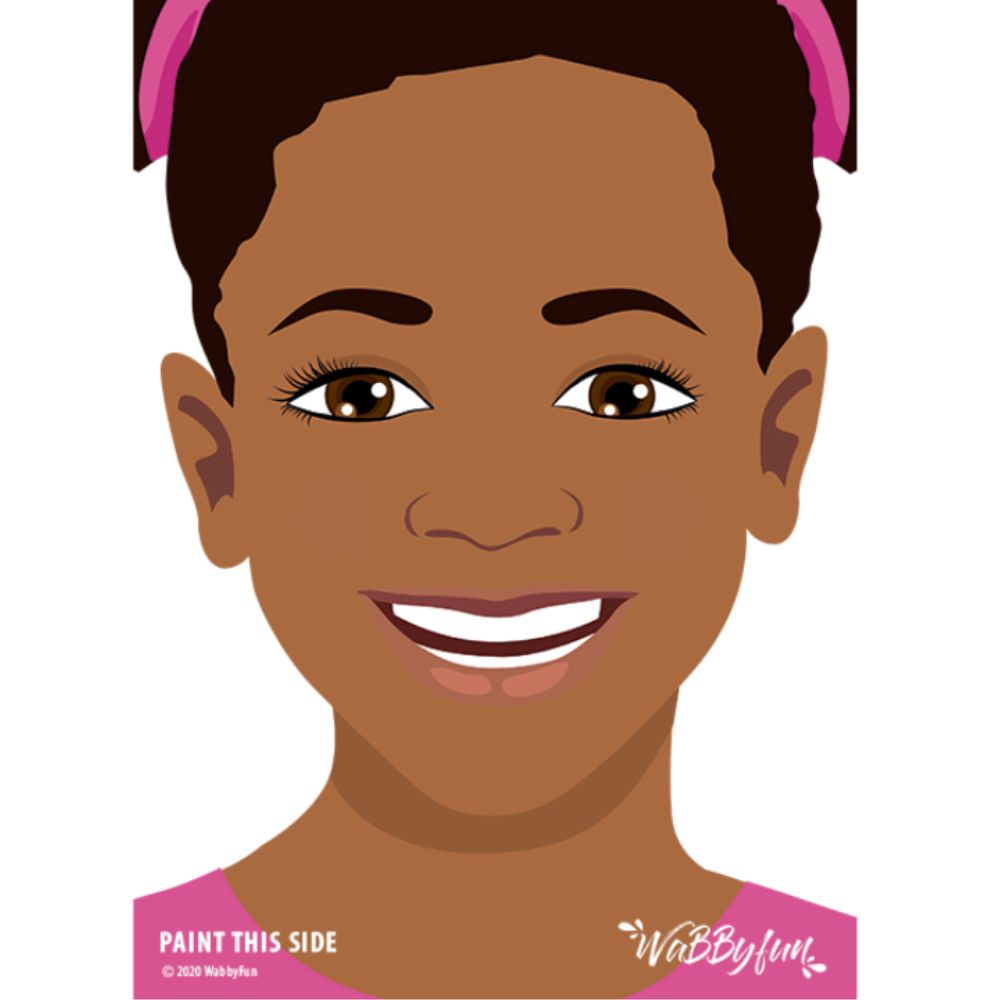 WABBY FUN | Face Painting Practice Board - A4 Front Facing- HANNAH ...