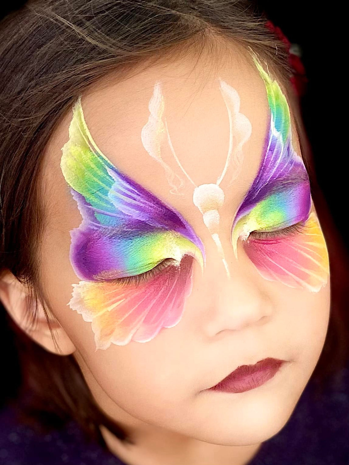 Nat's Fancy Faces | Face Painting Brush -Gold Edition 5/8" Long Angle ...