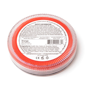 Global Colours Body Art | Face and Body Paint - NEW Standard Orange (3 ...
