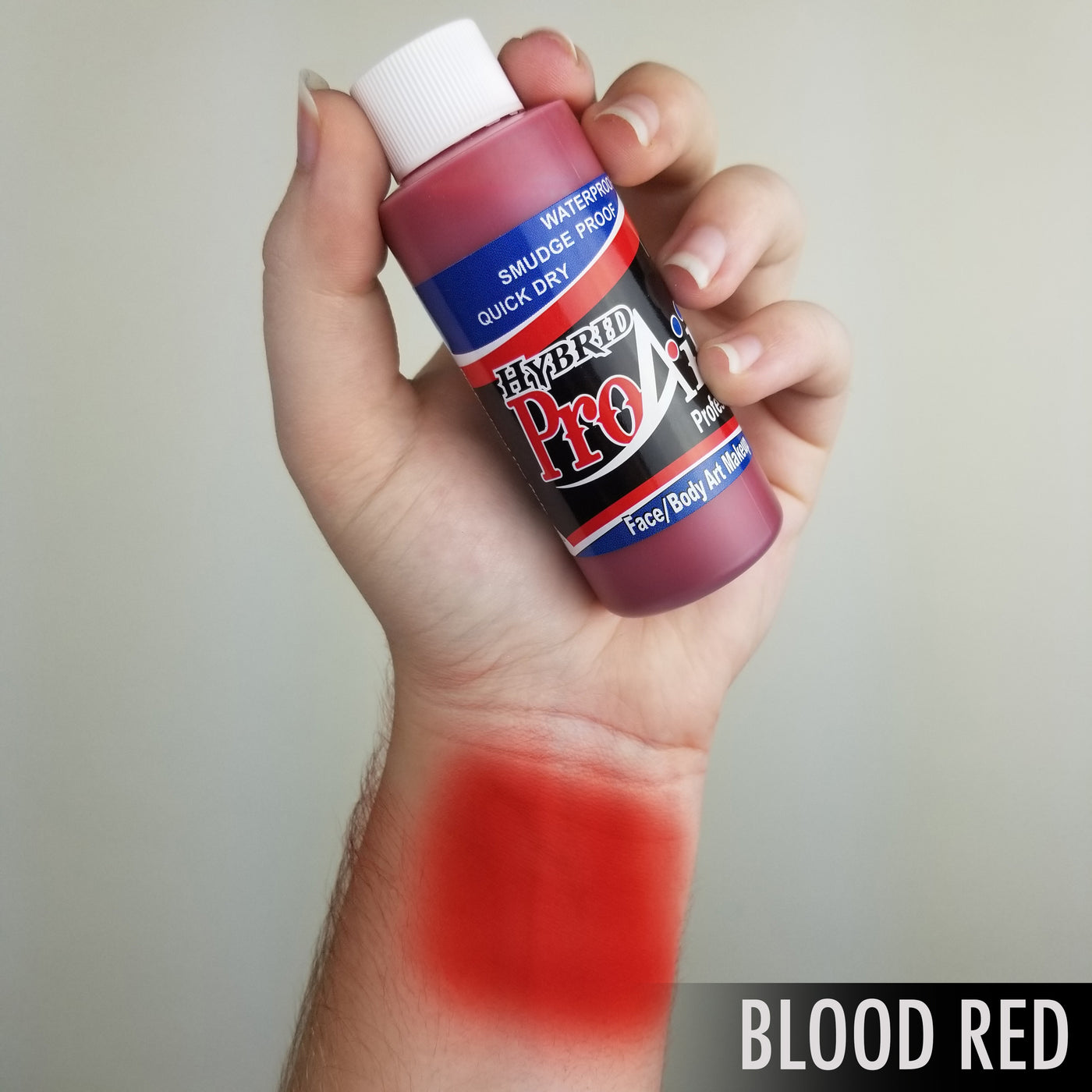 ProAiir Alcohol Based Hybrid Airbrush Body Paint 2oz - Blood Red — Jest ...