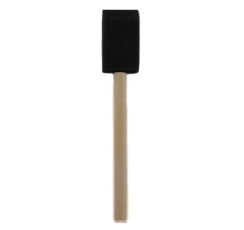 Sponge Stick - Black Foam Wedge 1" — Jest Paint - Face Paint Store