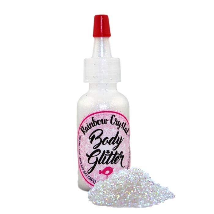 Art Factory | Rainbow Crystal Body Glitter Poof- Fairy Dust (1/2oz ...