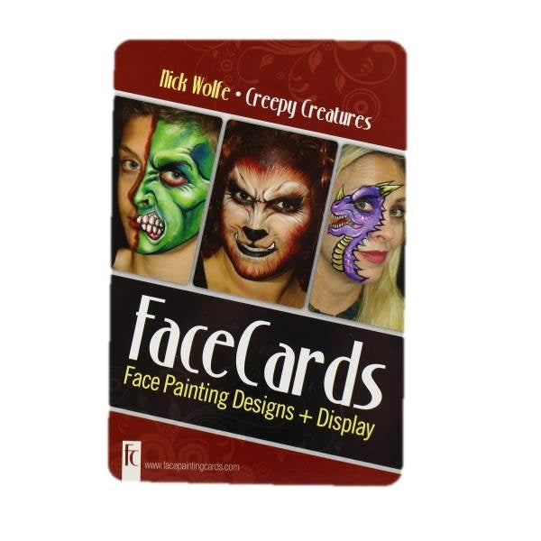 FaceCards - Nick Wolfe - CREEPY CREATURES - 12 Designs - While Supplie ...