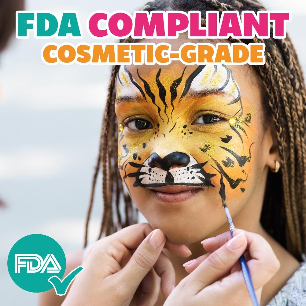Kraze FX Face and Body Paints | Coral Pink 25gr — Jest Paint - Face ...
