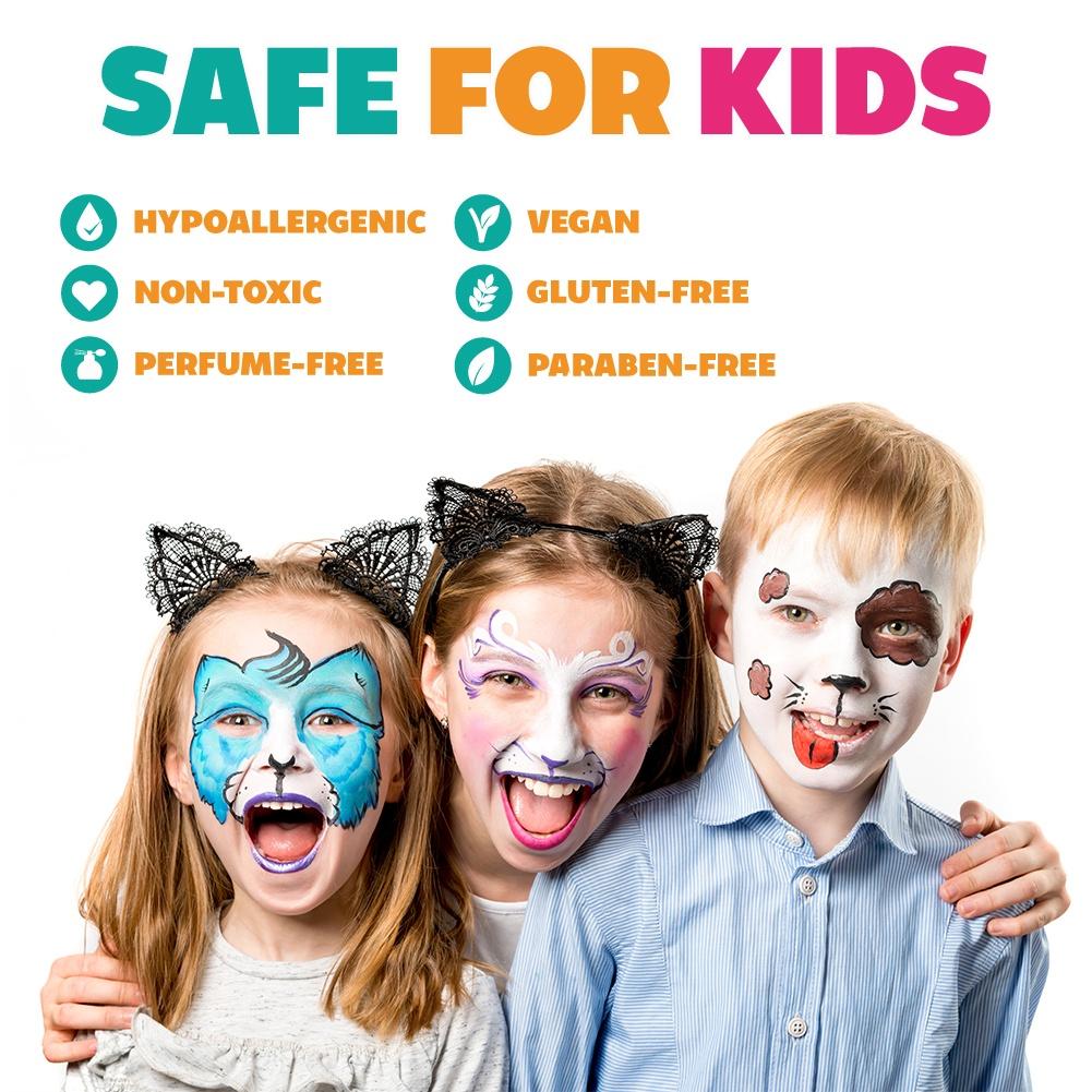 Kraze FX Face and Body Paints | White 25gr — Jest Paint - Face Paint Store
